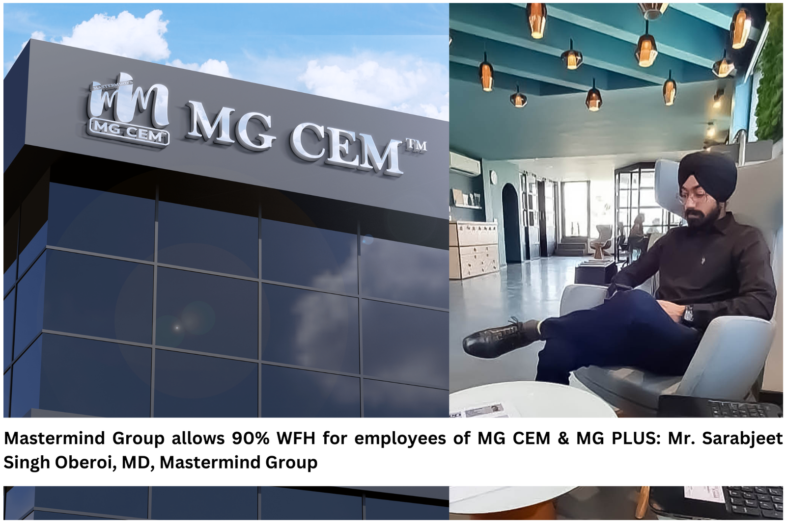 Mastermind Group allows 90% WFH for MGCEM & MGPLUS Emp.